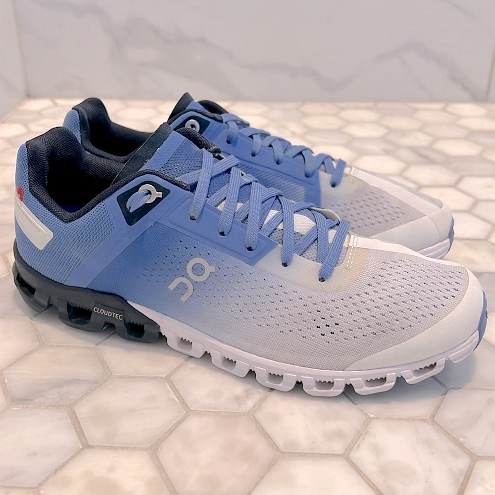 On Running On Cloudflow 3.0 Blue Marina & White Runni… - Gem